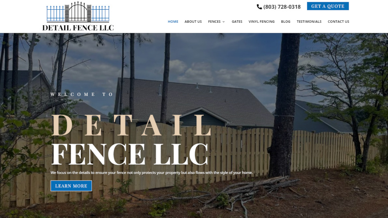 Our New Website is Live! | Detail Fence LLC